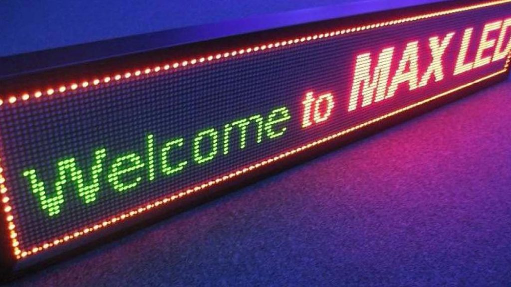 P7.62 SMD Indoor LED Message Display Malaysia | Max LED